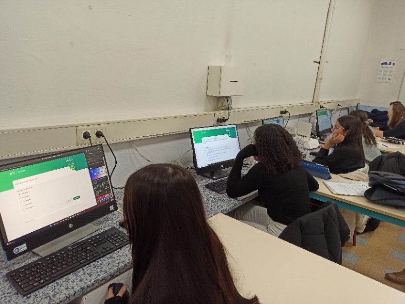 Les élèves de CAP AEPE2 ont passé la certification PIX - Lycée La Colette